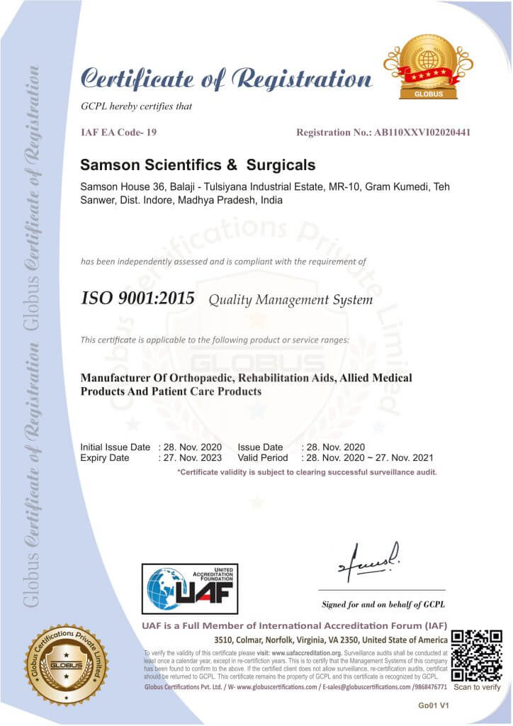 NE-0601 - Knee Brace/Immobilizer Long Type 19"/48cm